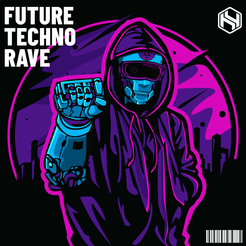 Future Techno Rave, HY2ROGEN, Construction Kits, EDM Rave Synth Leads,