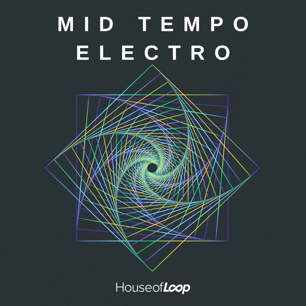 Mid Tempo Electro, House Of Loop, Royalty-Free Samples, Halftime Bass