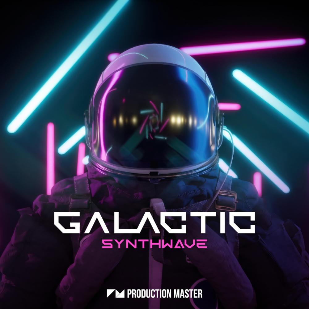 Galactic - Synthwave, Production Master, Royalty-Free Samples, Loops