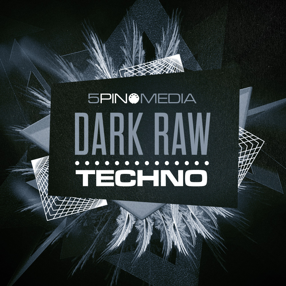 Dark Raw Techno, 5Pin Media, Minimal Techno Samples, Royalty-Free