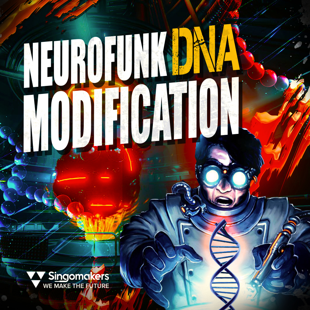 Neurofunk DNA Modification, Singomakers, Drum & Bass Samples,
