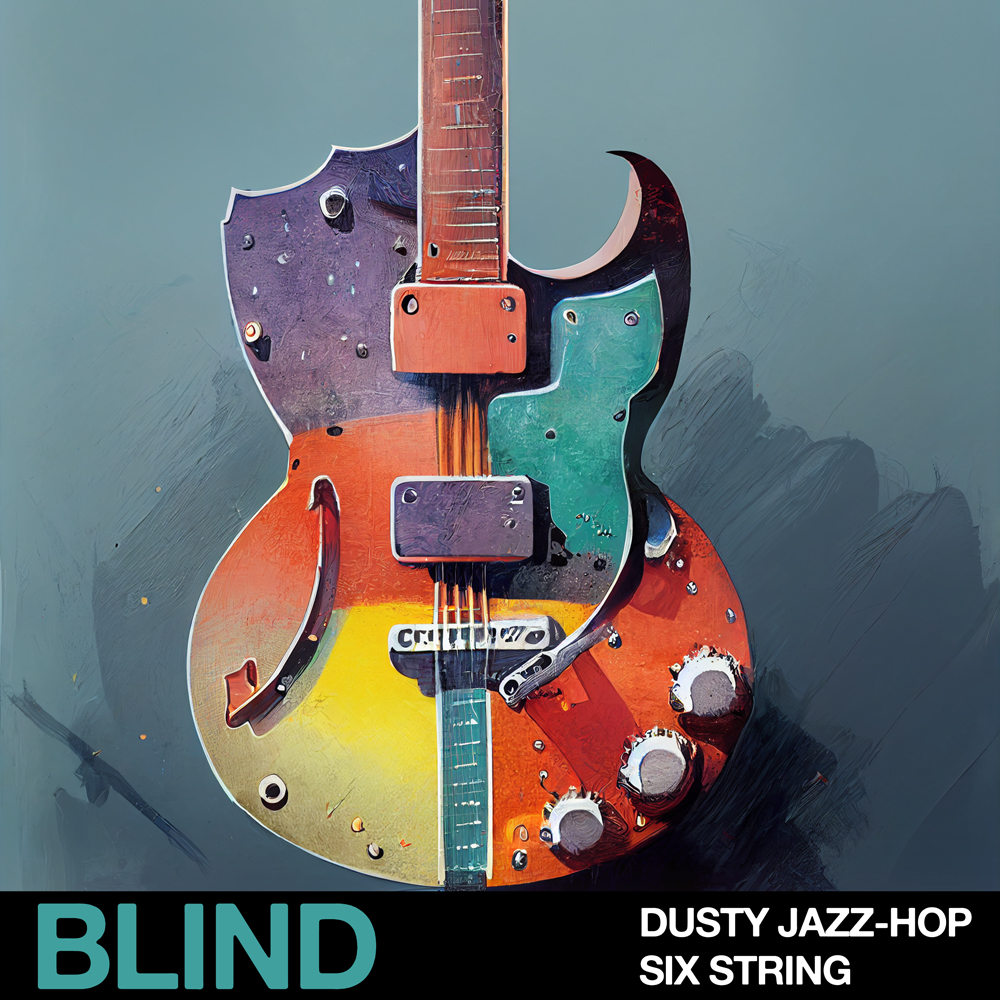 Dusty Jazz Hop - Six String, Blind Audio, Royalty-Free Samples,