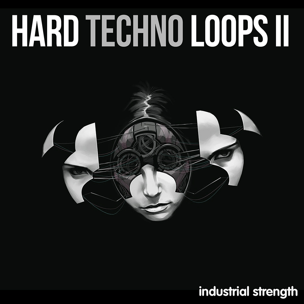 Hard Techno Loops 2, Industrial Strength, Royalty-Free Samples, Loops