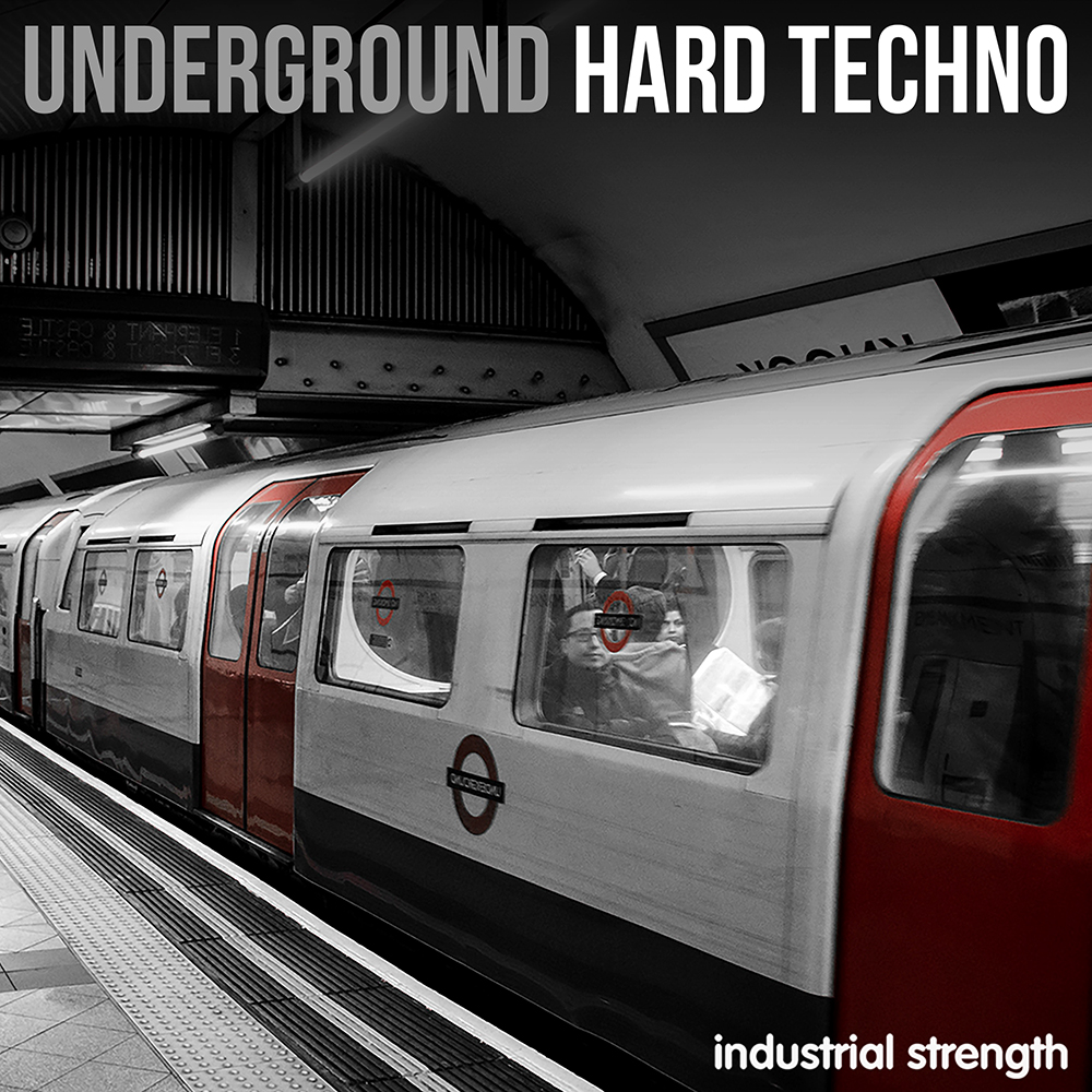 Underground Hard Techno, Industrial Strength, Royalty-Free Samples,