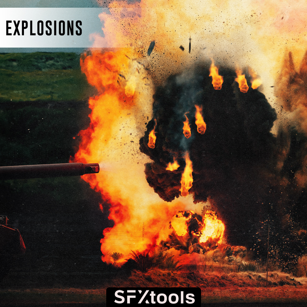 Explosions, SFXtools, Royalty-Free Samples, Destructive SFX, Cinematic