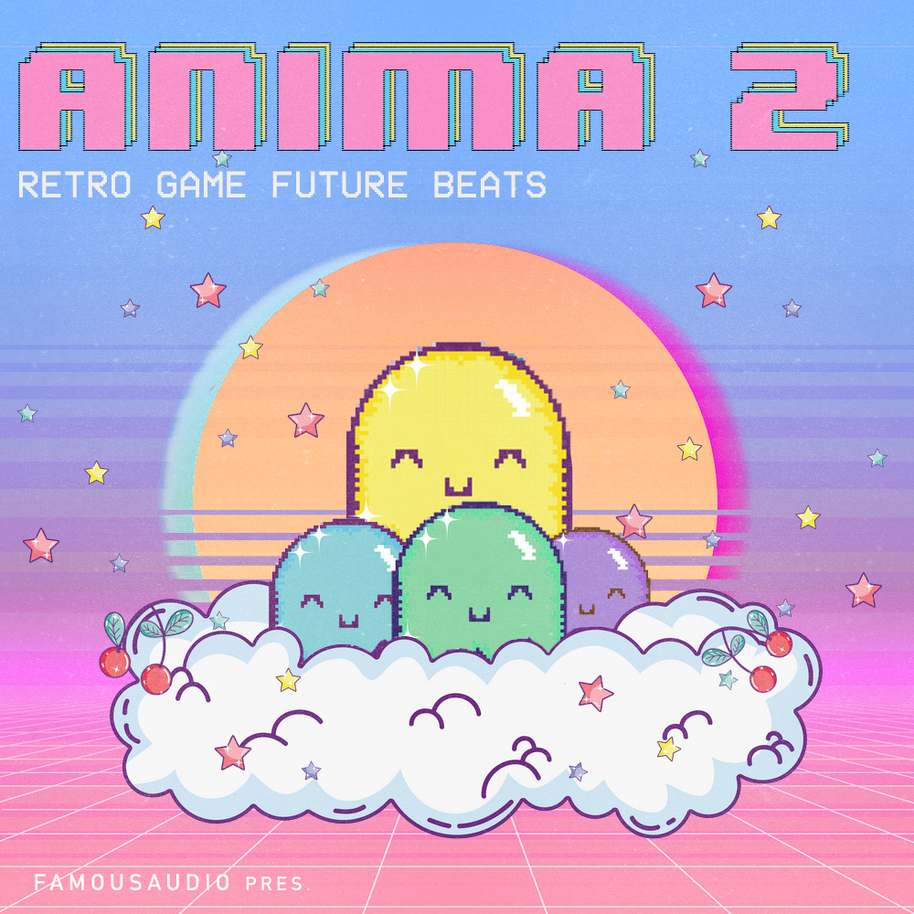 Anima Vol. 2, Famous Audio, Royalty-Free Samples, Retro Video Game