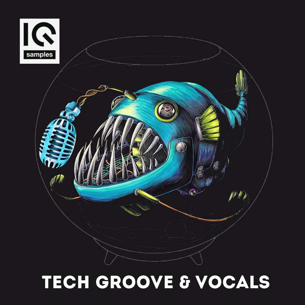 Tech Groove & Vocals, IQ Samples, Royalty-Free Samples, Vocal Hooks
