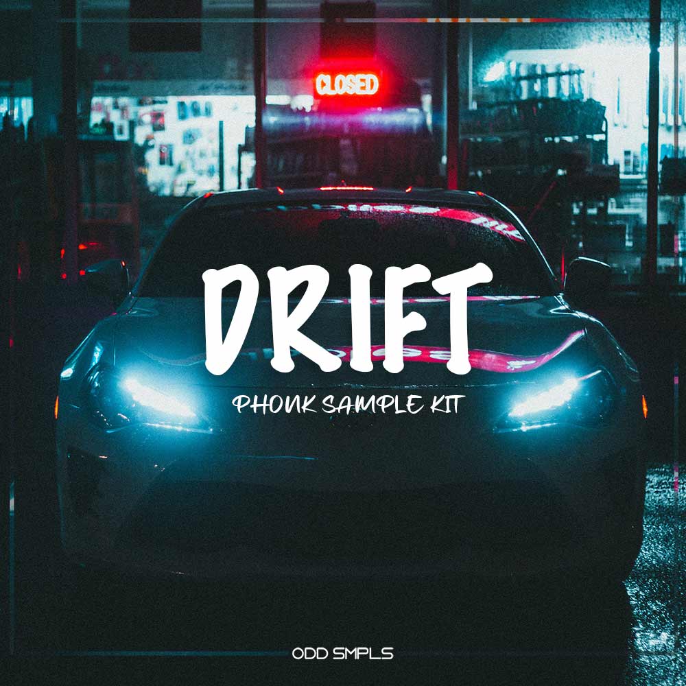 Drift - Phonk Sample Kit, ODD SMPLS, Royalty-Free Samples, Drift Phonk