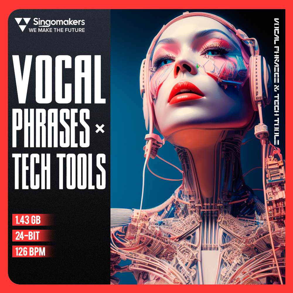 Vocal Phrases x Tech Tools, Singomakers, Royalty-Free Samples, Tech