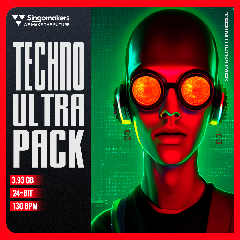 Techno Ultra Pack, Singomakers, Royalty-Free Samples, Techno Drum