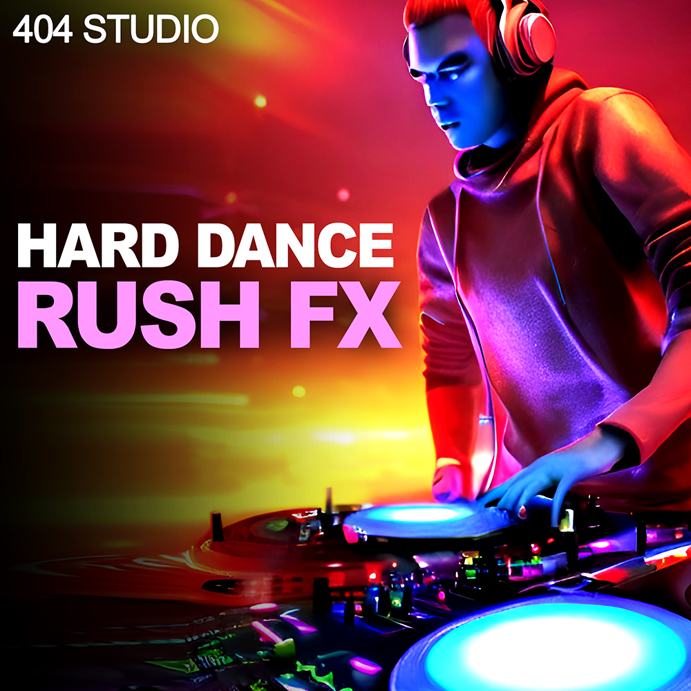 404 Studio - Hard Dance Rush FX, Industrial Strength, Royalty-Free