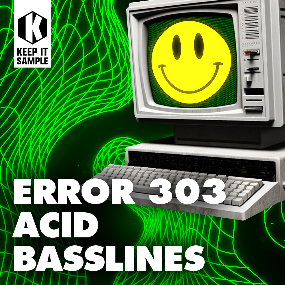 Error 303 - Acid Basslines, Keep It Sample, Royalty-Free Samples, 303