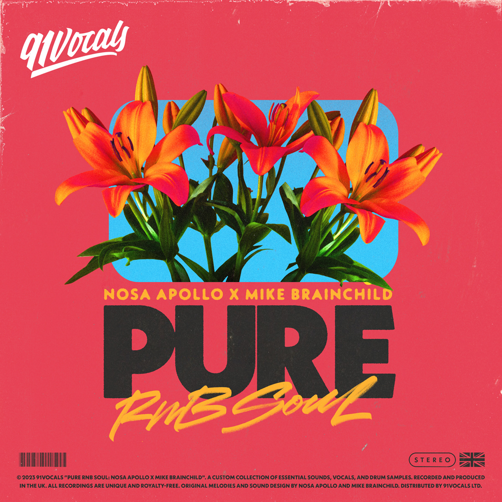 Pure RnB Soul: Nosa Apollo x Mike Brainchild, Royalty-Free Samples,