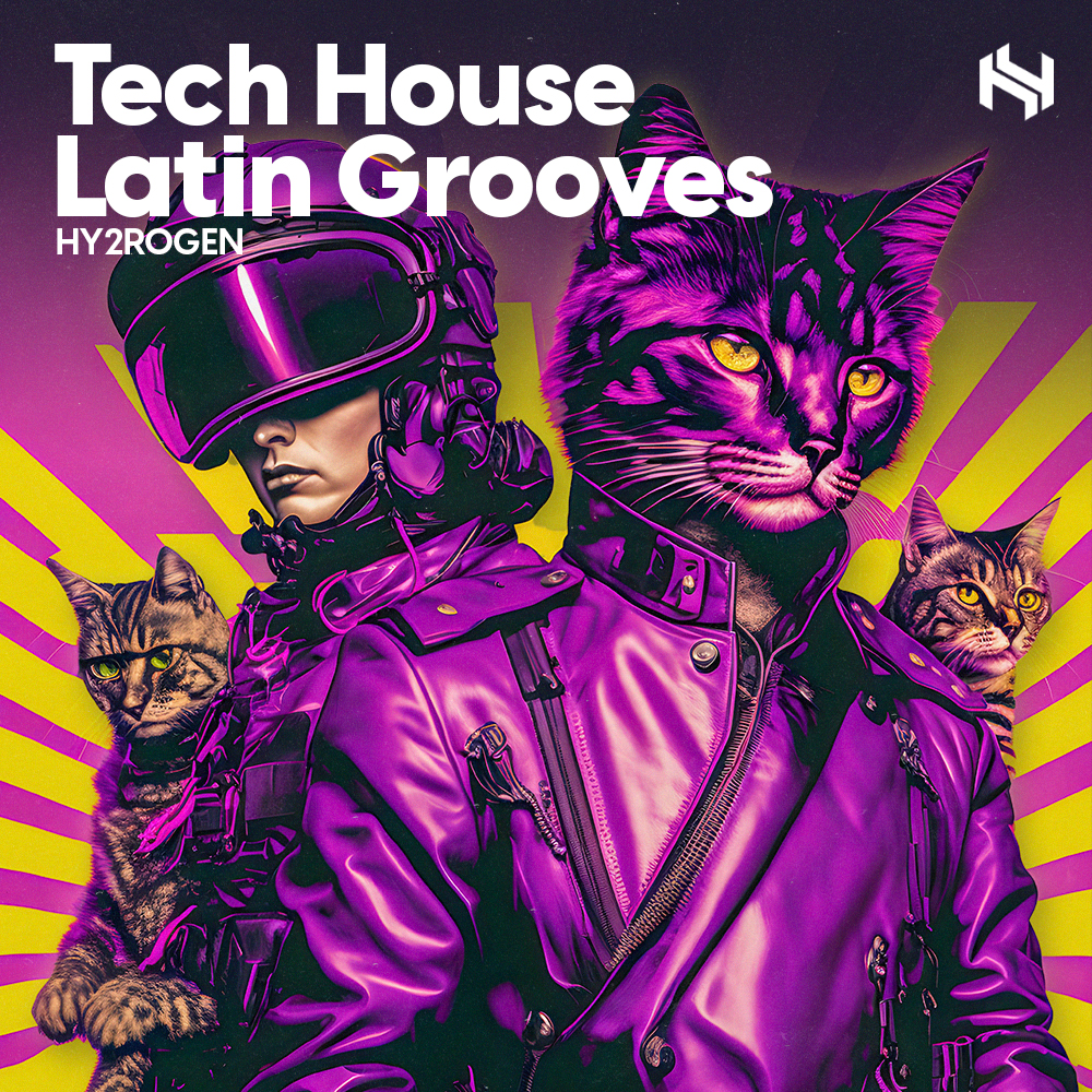 Tech House Latin Grooves, HY2ROGEN, Royalty-Free Samples, Copyright