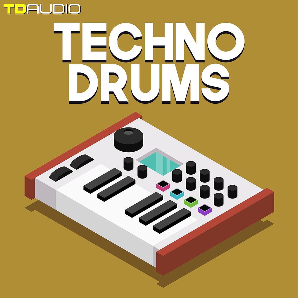 TD Audio - Techno Drums, Industrial Strength, Royalty-Free Samples,