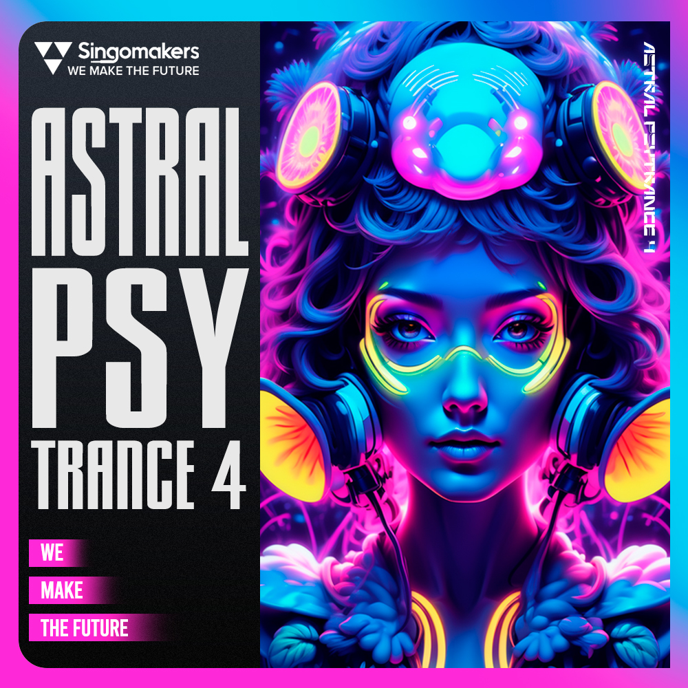 Astral Psytrance 4, Singomakers, Royalty-Free Samples, Copyright Free