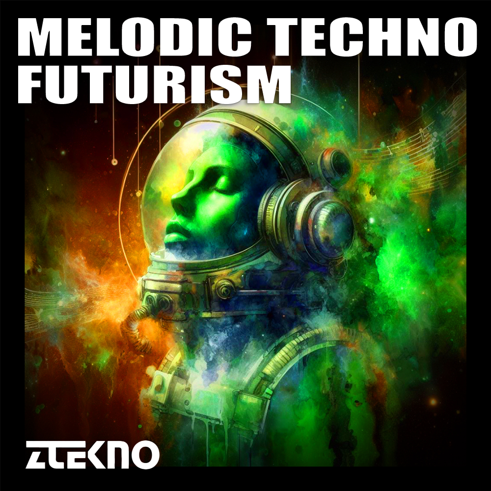 Melodic Techno Futurism, ZTEKNO, Royalty-Free Samples, Copyright Free