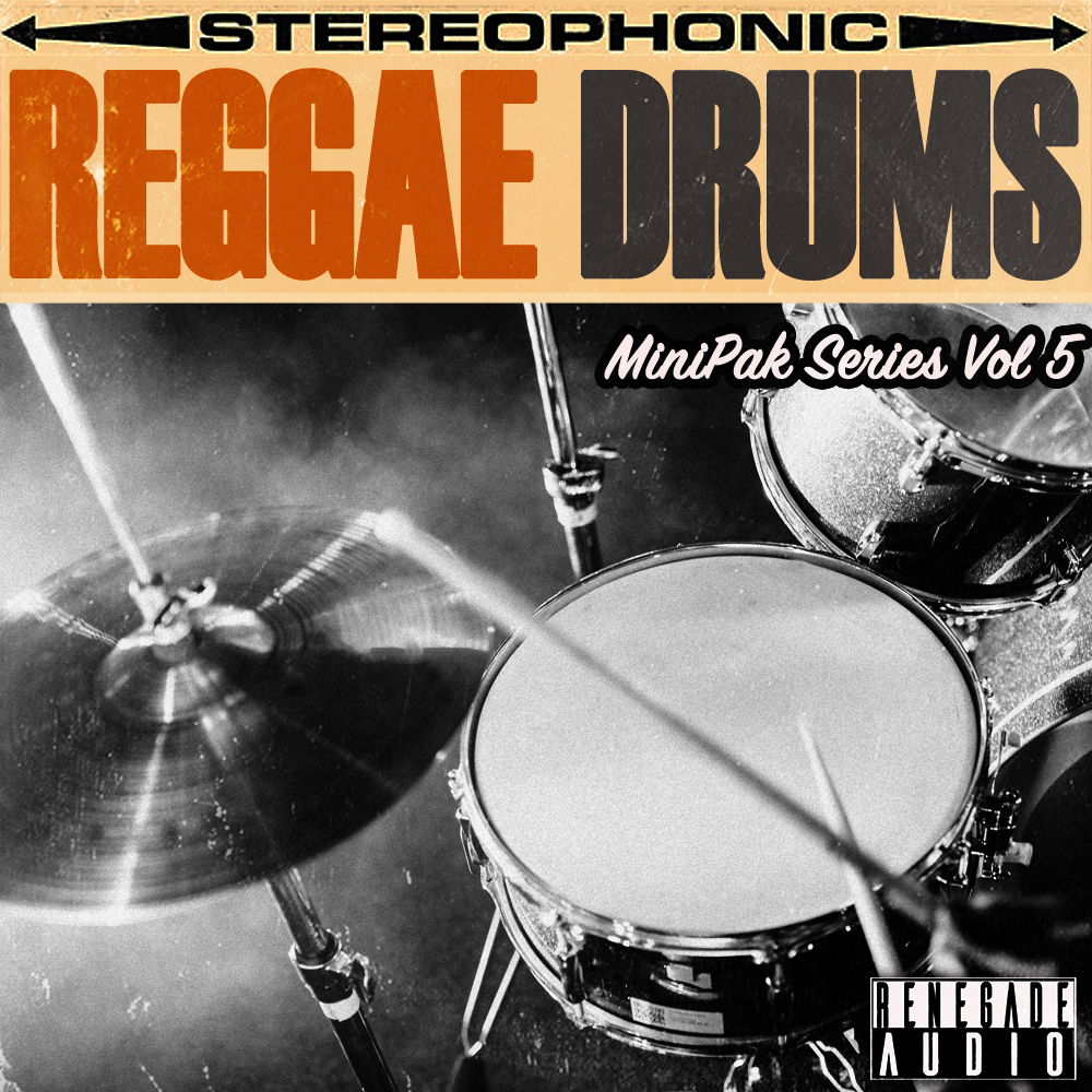 MiniPak Series Vol. 5 - Reggae Drums, Renegade Audio, Royalty-Free