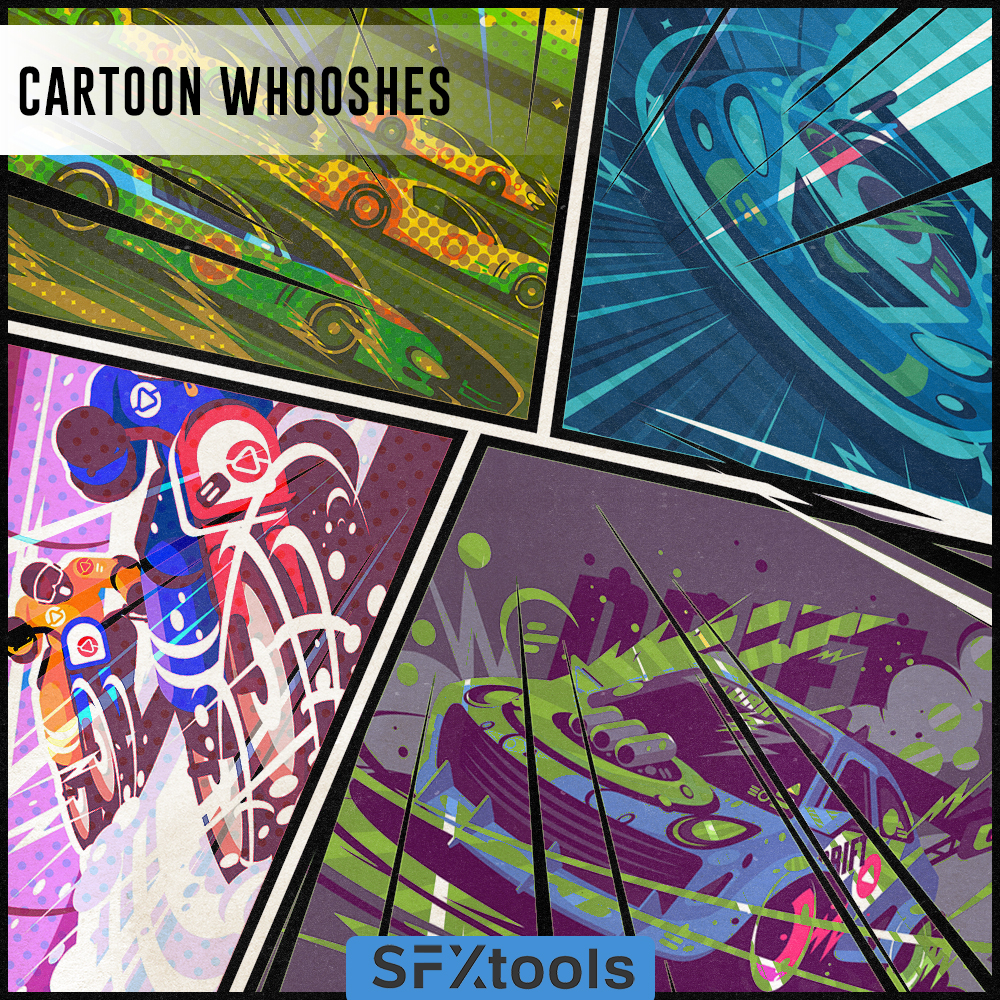 Cartoon Whooshes, SFXtools, Royalty-Free Samples, Copyright Free