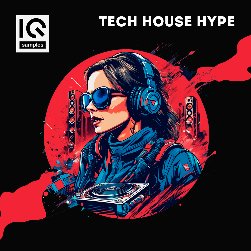 Tech House Hype, IQ Samples, Royalty-Free Samples, Copyright Free