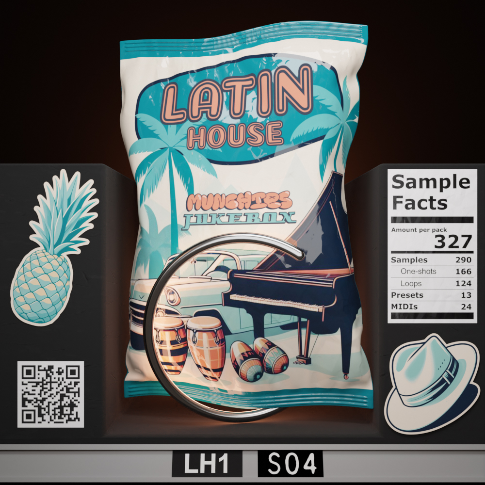 Latin House Vol. 1, Munchies Jukebox, Royalty-Free Samples, Copyright