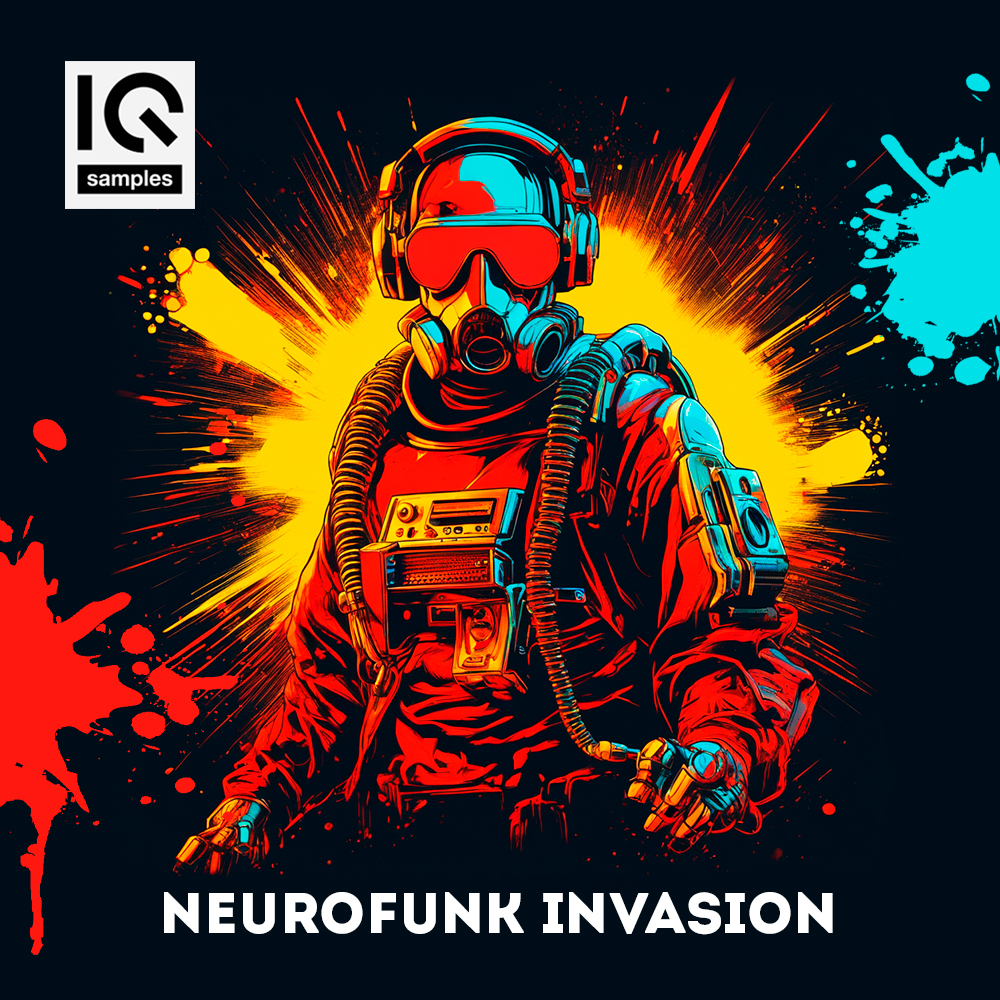 Neurofunk Invasion, IQ Samples, Royalty-Free Samples, Copyright Free