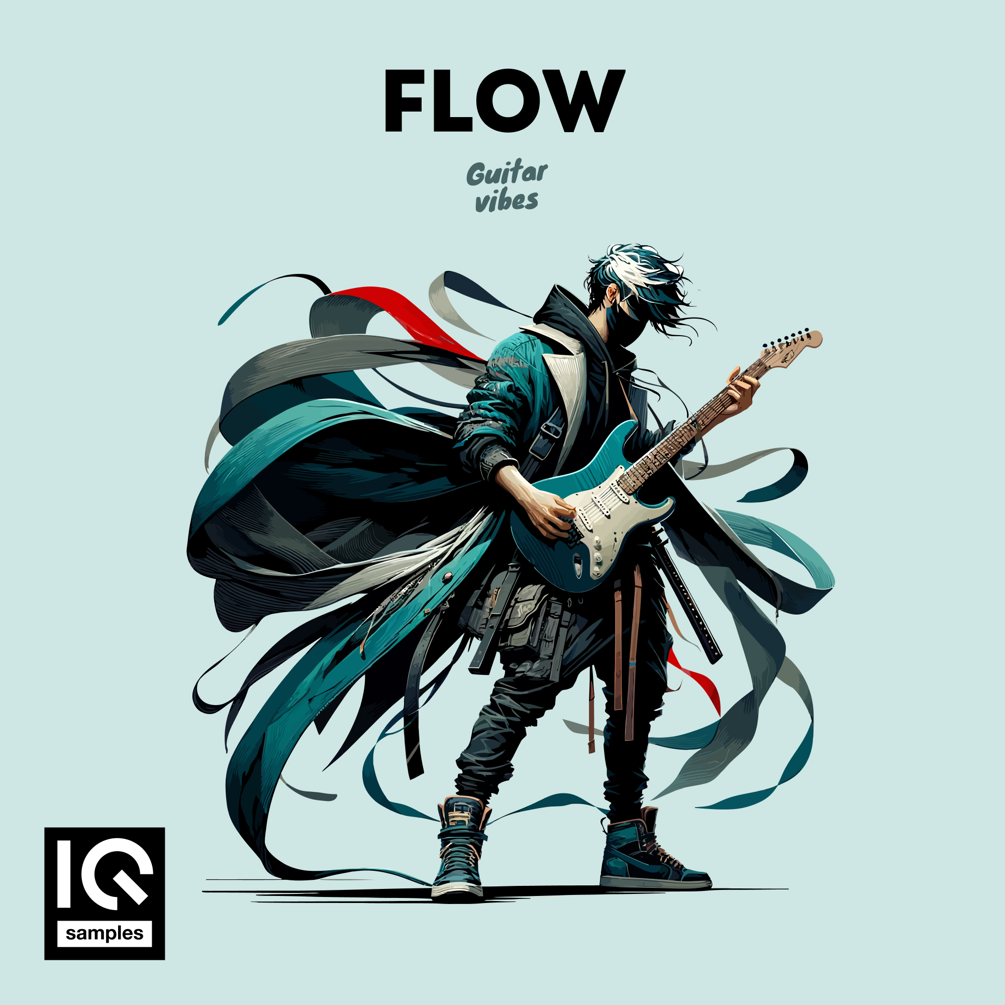 Flow - Guitar Vibes, IQ Samples, Royalty-Free Samples, Copyright Free