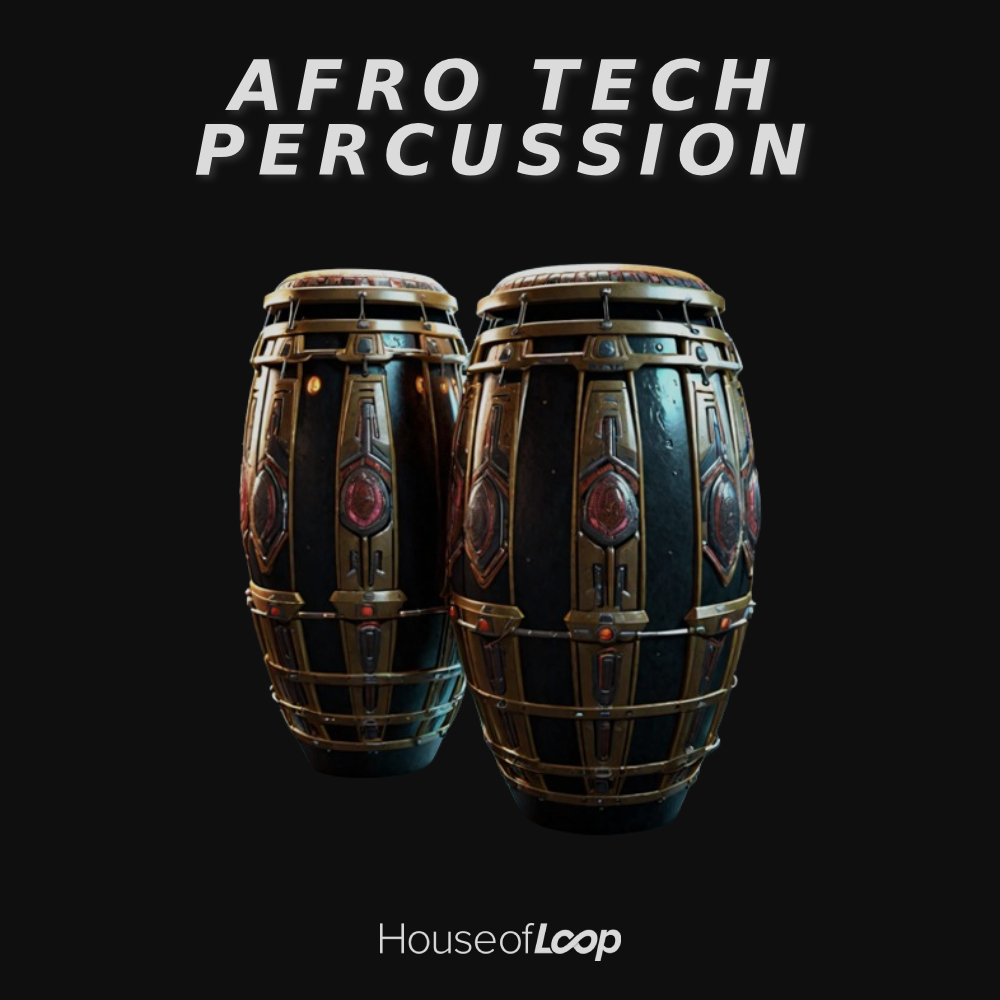 Afro Tech Percussion, House Of Loop, Royalty-Free Samples, Copyright