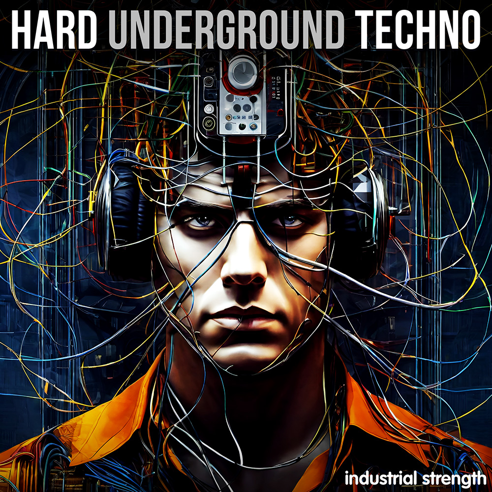 Hard Underground Techno, Industrial Strength, Royalty-Free Samples,