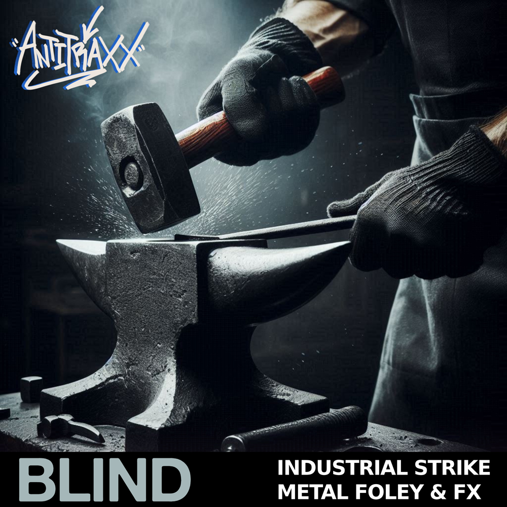 Industrial Strike - Metal Foley & FX, Blind Audio, Royalty-Free