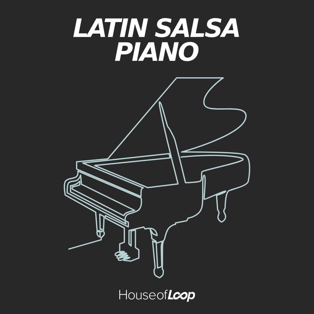 Latin Salsa Piano, House Of Loop, Royalty-Free Samples, Copyright Free