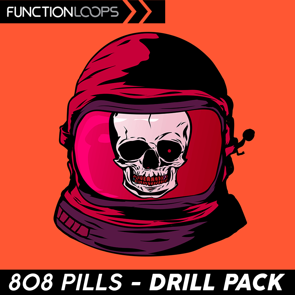 808 Pills - Drill Pack, Function Loops, Royalty-Free Samples,