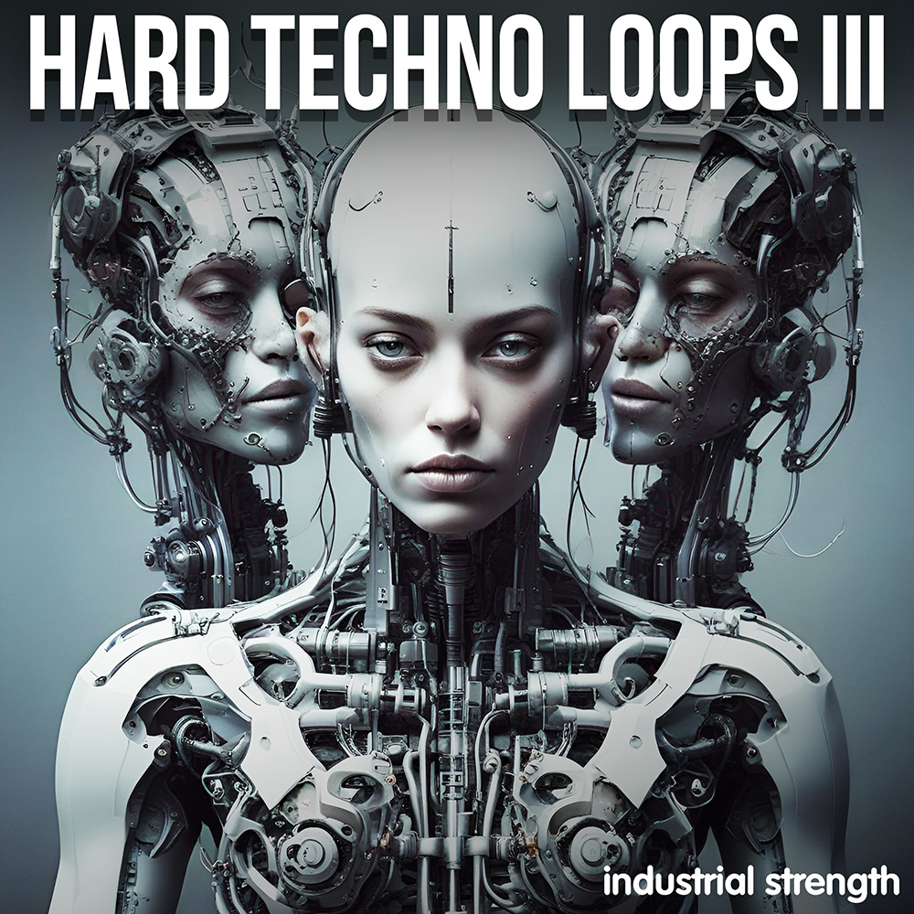 Hard Techno Loops 3, Industrial Strength, Royalty-Free Samples,