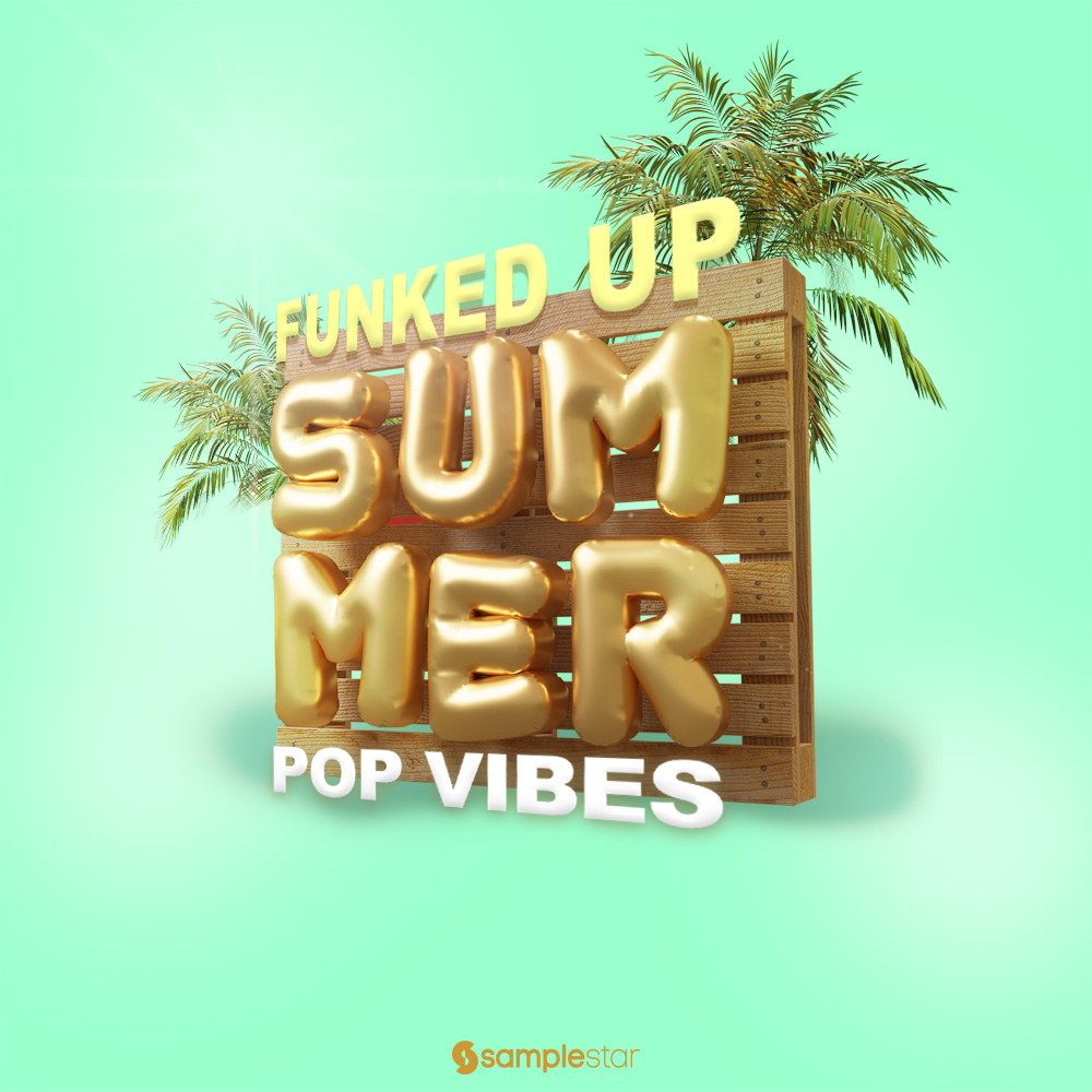 Funked Up Summer Pop Vibes, Pop Production Kits, Funky Basslines,