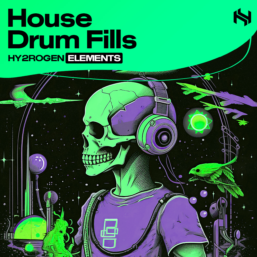 Elements - House Drum Fills, HY2ROGEN, Royalty-Free Samples, Drum