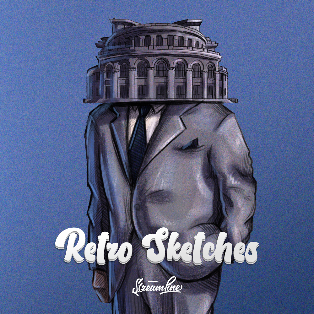 Retro Sketches, Streamline Samples, Royalty-Free Samples, Construction