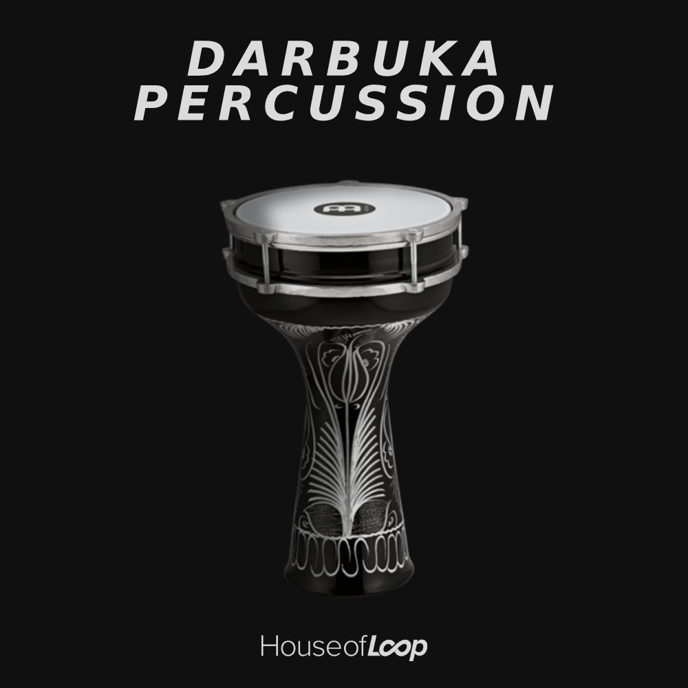Darbuka Percussion, House Of Loop, Royalty-Free Samples, Middle