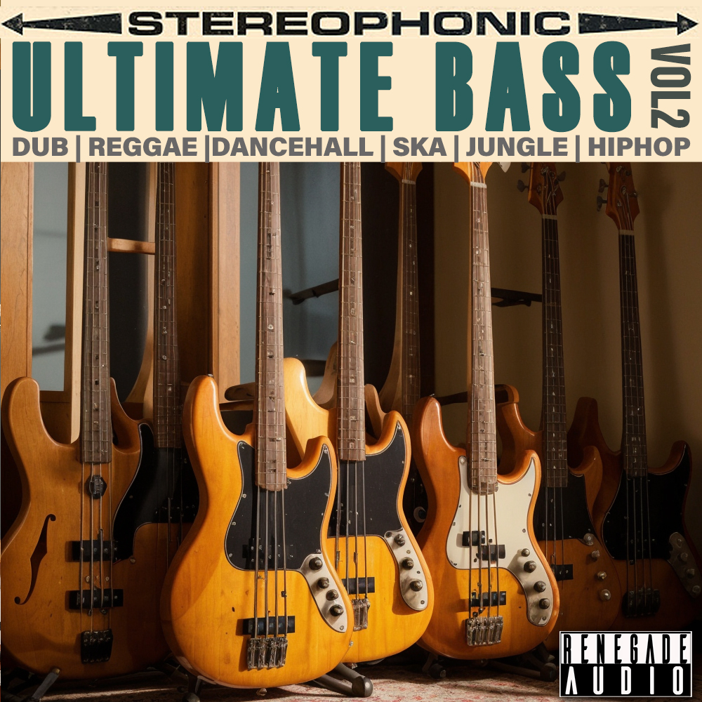 Ultimate Bass Collection Vol. 2, Renegade Audio, Royalty-Free Samples,