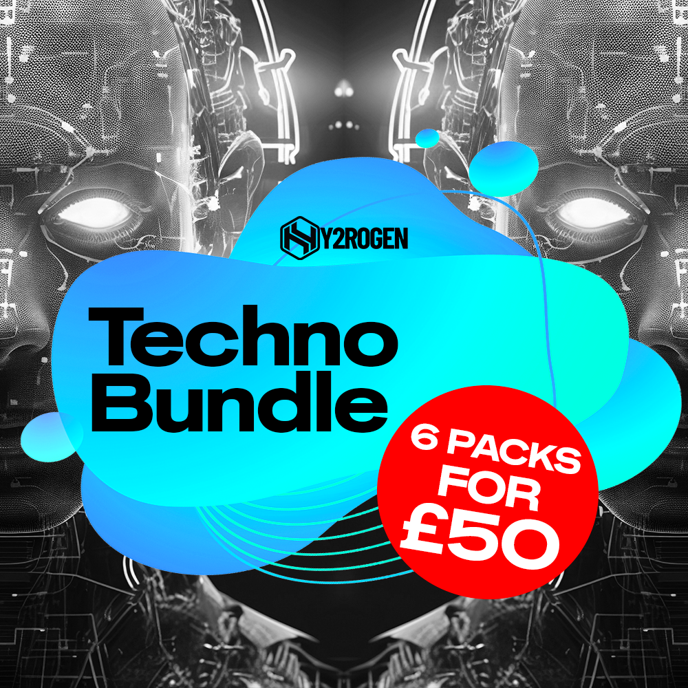 HY2ROGEN – Techno Bundle, Big Room Techno Sounds, Acid Techno Loops,
