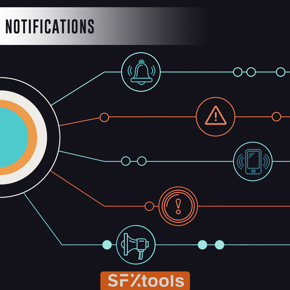 Notifications, SFXtools, Royalty-Free Samples, Cinematic Sound Design,