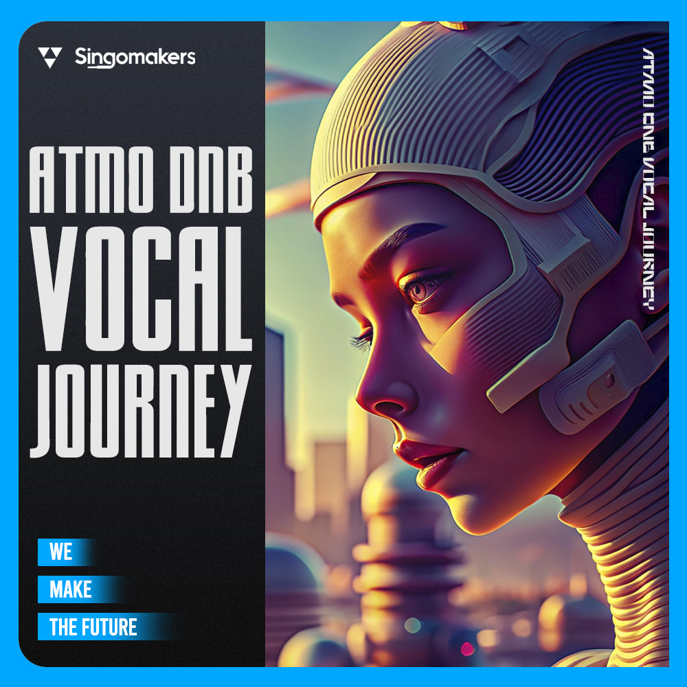 Atmo DnB Vocal Journey, Singomakers, Royalty-Free Samples, Liquid DnB,