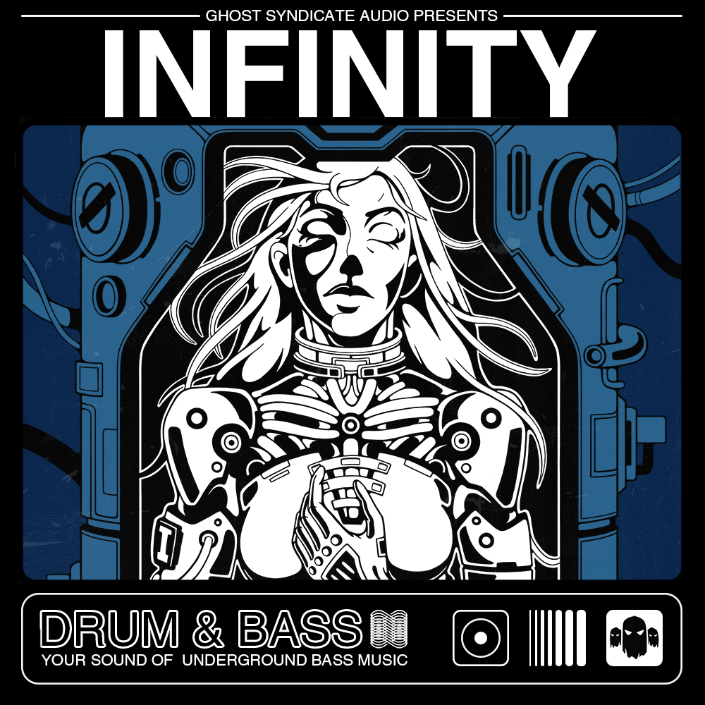 INFINITY: Drum & Bass, Ghost Syndicate, Royalty-Free Samples, Drum