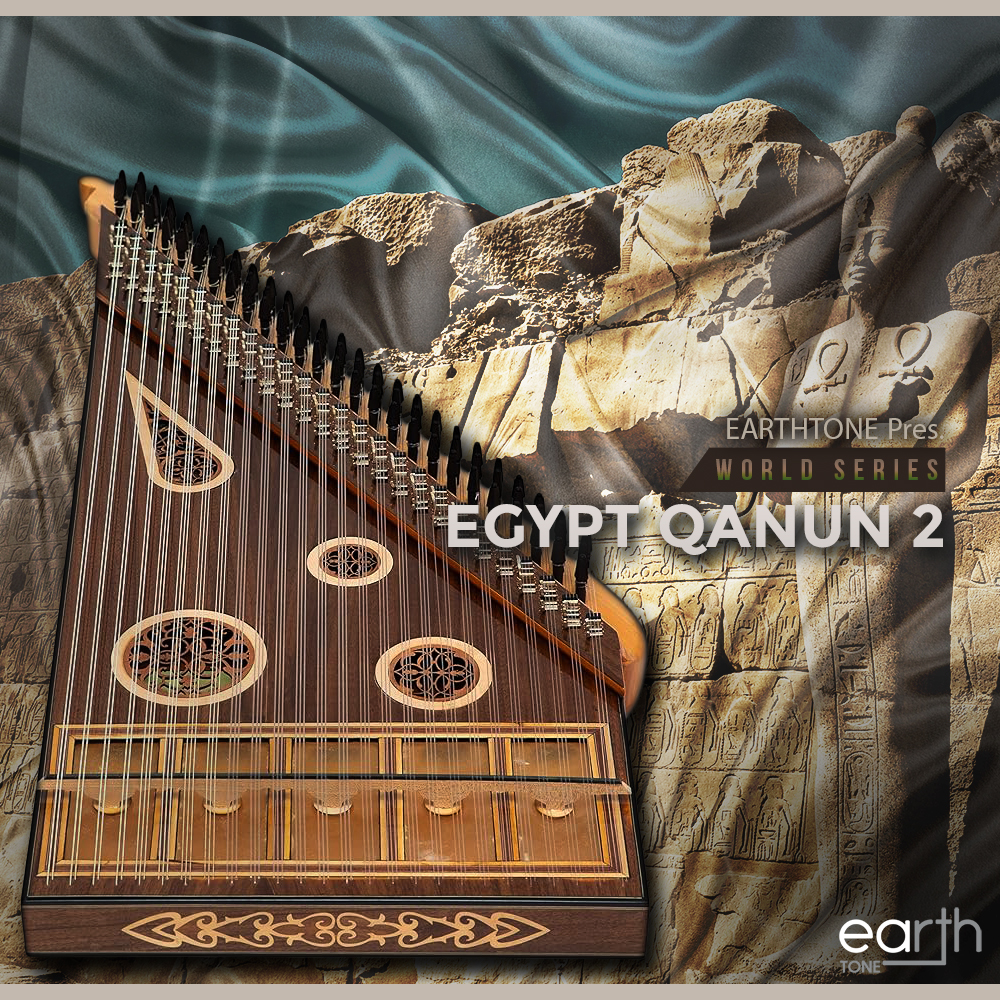 Egypt Qanun 2, EarthTone, Royalty-Free Samples, Middle Eastern String