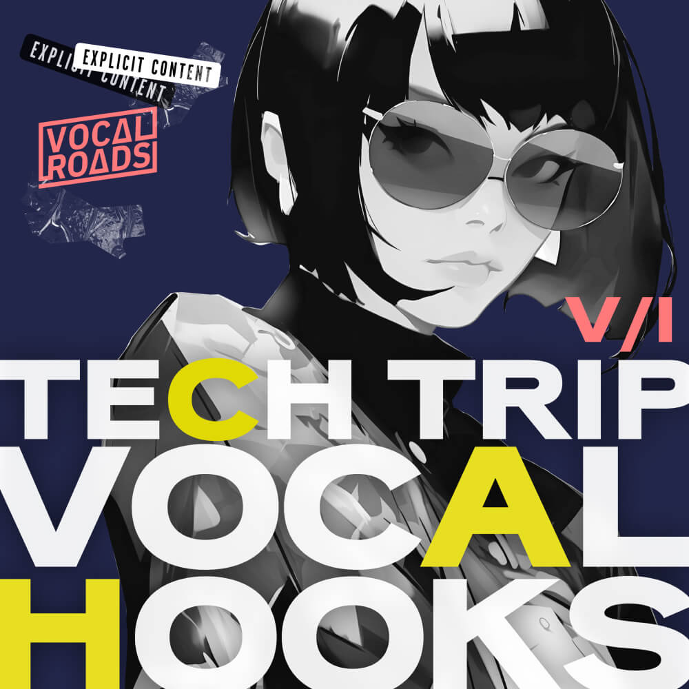 Tech Trip Vocal Hooks, Vocal Roads, Royalty-Free Samples, Vocal Loops,