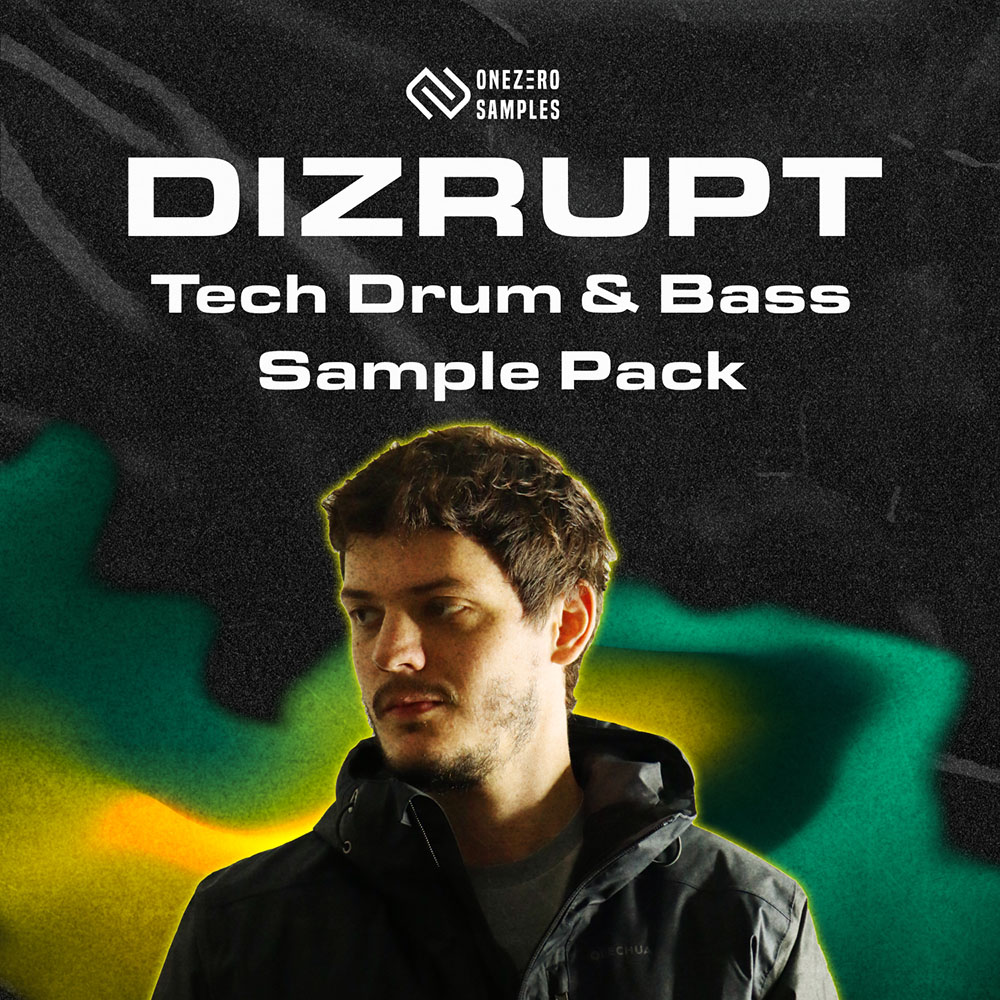 Dizrupt Tech DnB, OneZero Sample Packs, DnB Beats, Tech Basslines,