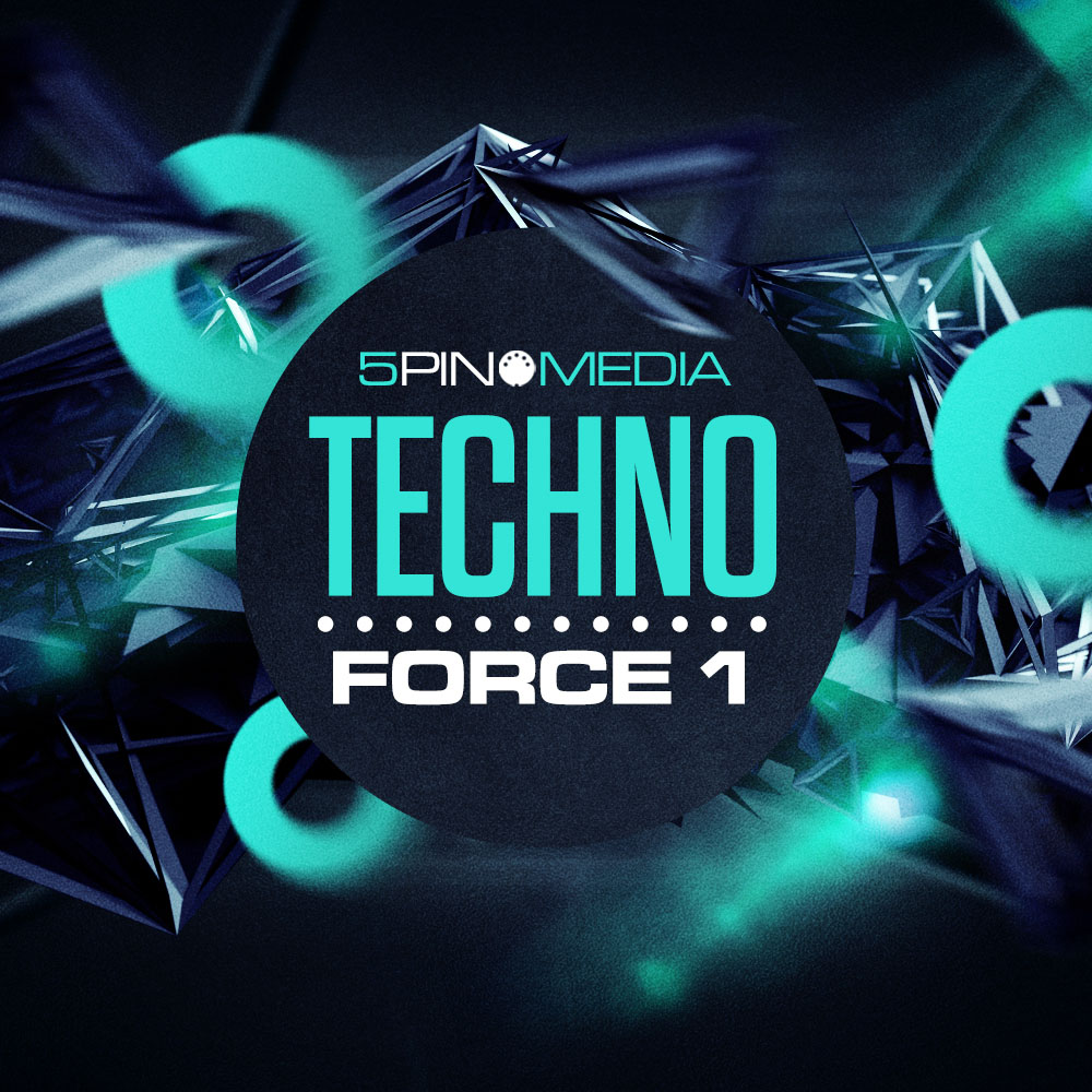 Techno Force 1, 135BPM Techno Loops, Techno MIDI Files, Techno Drums