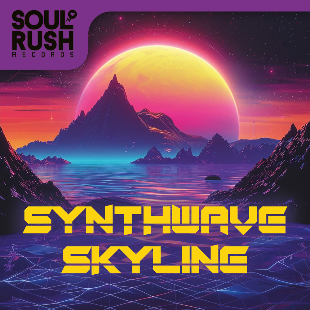 Synthwave Skyline, 80's Synthwave Sounds, Classic Synthwave Drum