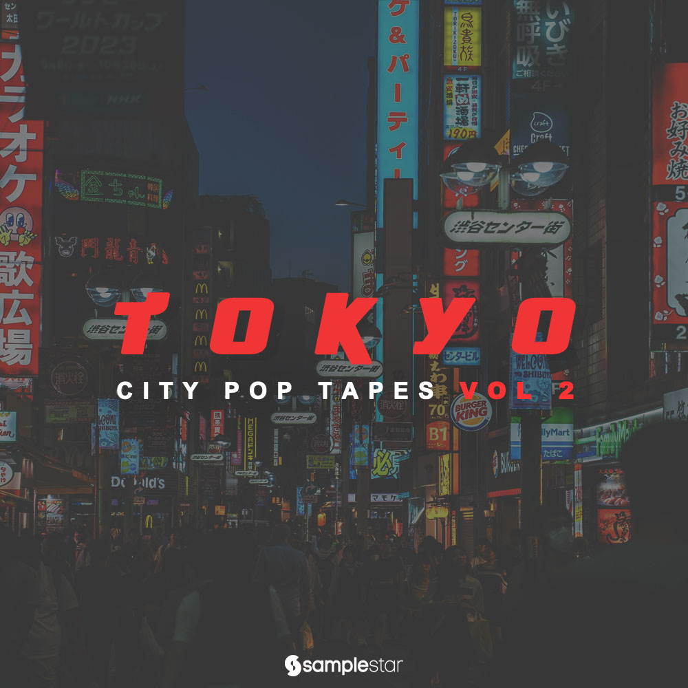 Tokyo City Pop Tapes V2, Smooth Disco Sounds, Funk & Pop Loops, City