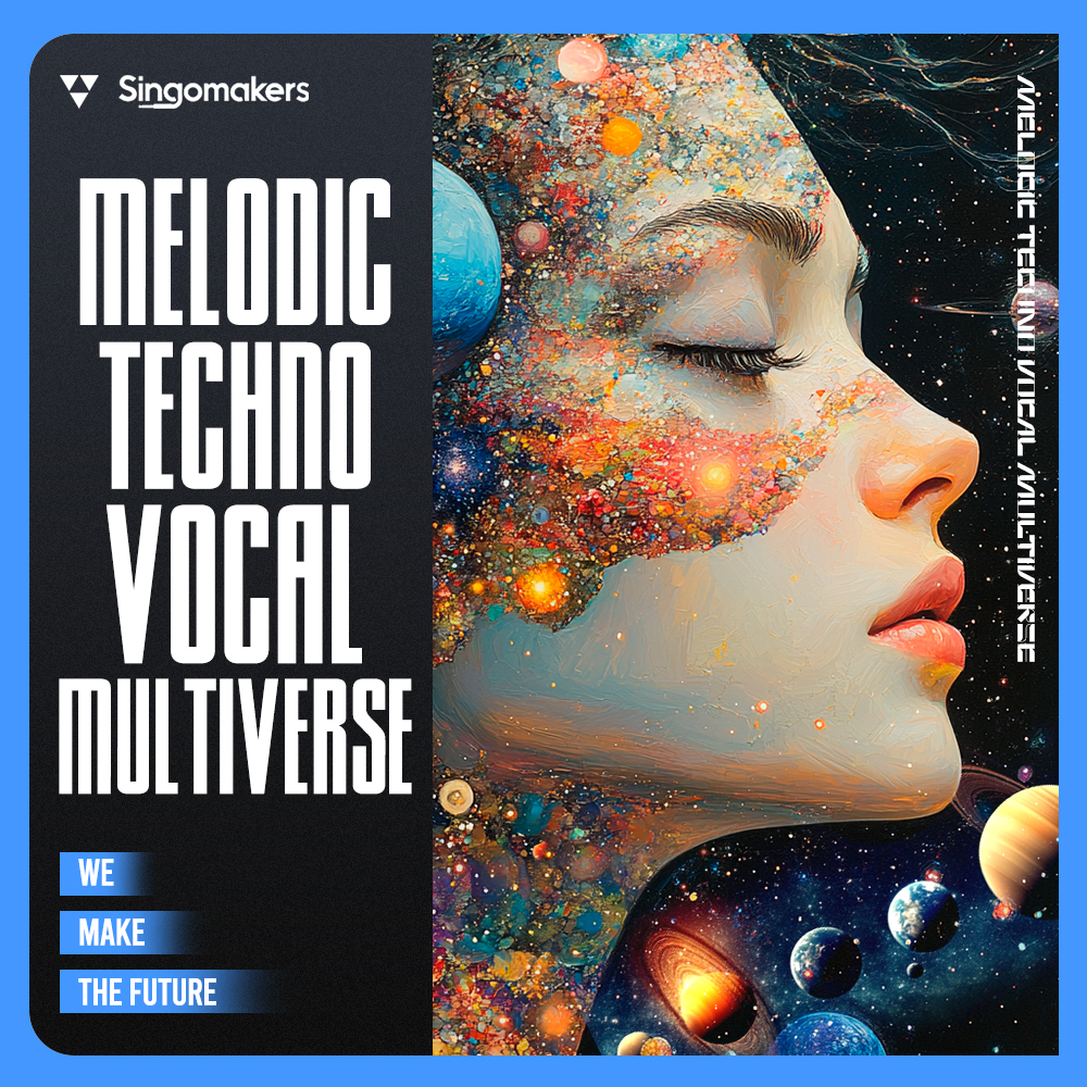 Melodic Techno Vocal Multiverse, Singomakers, Techno Samples, Melodic