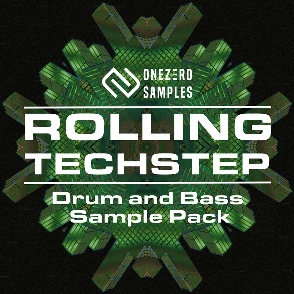 Rolling Techstep DnB, Drum & Bass Shuffled Hi Hats, Rolling Drum